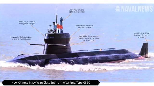 039C型“蘑菇头”潜艇，其影响力已经外溢，被称全球顶级常规潜艇_腾讯新闻
