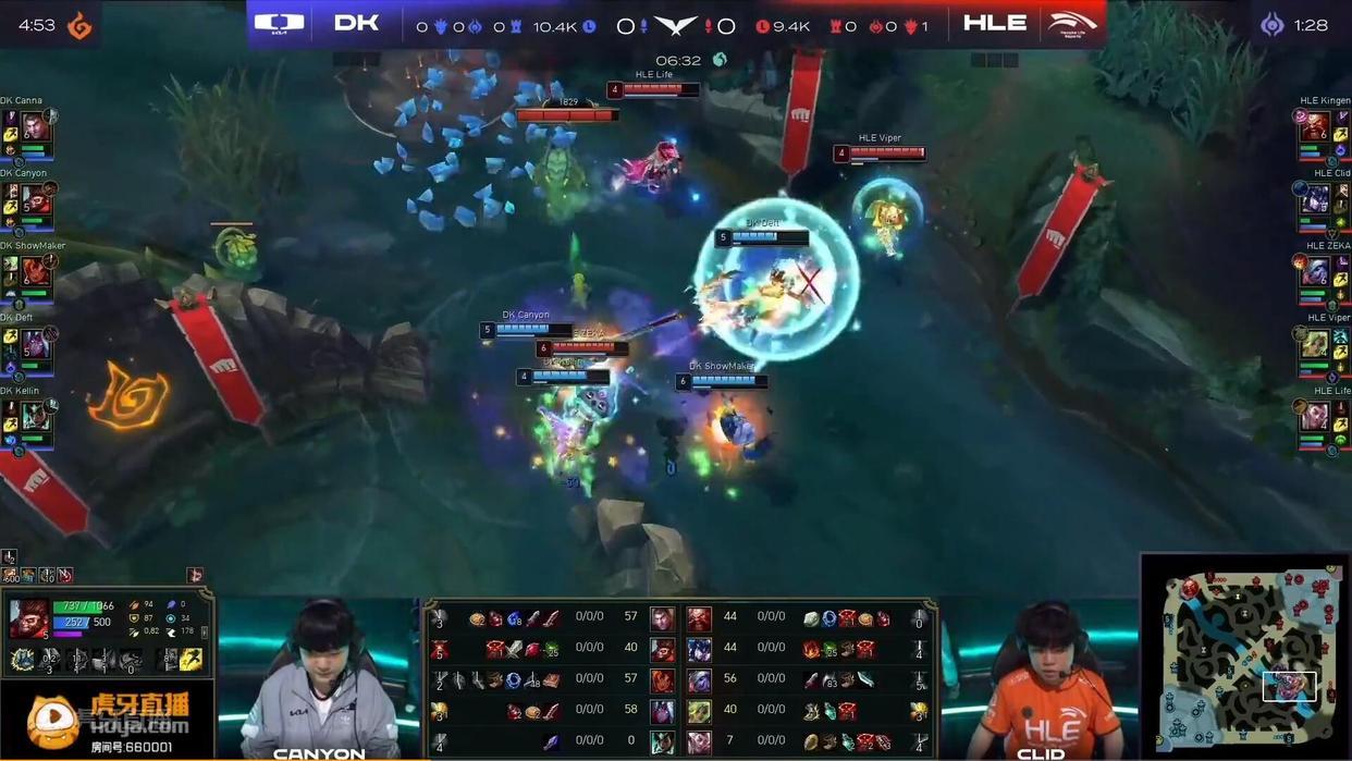 LCK春季后赛：Zeka梦回S赛永恩亚索接连暴打许秀 HLE3比1DK