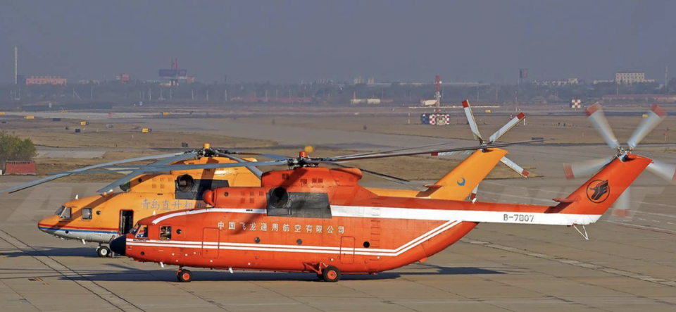 35吨重型运输直升机，到底有多强悍？建造难度也非同一般_腾讯新闻