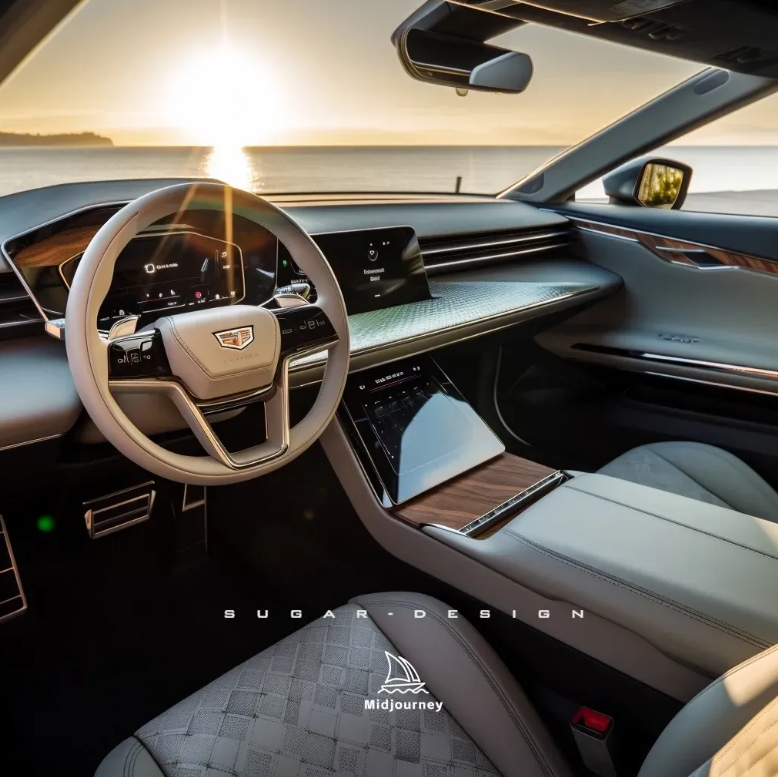 颜值天花板？疑似新款“凯迪拉克CT5”曝光，能甩BBA几条街！_腾讯新闻