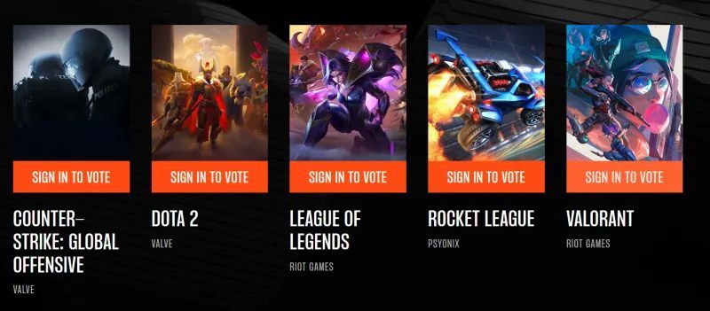 2022TGA提名Faker和超威为年度最佳选手！玩家：离了个大谱？