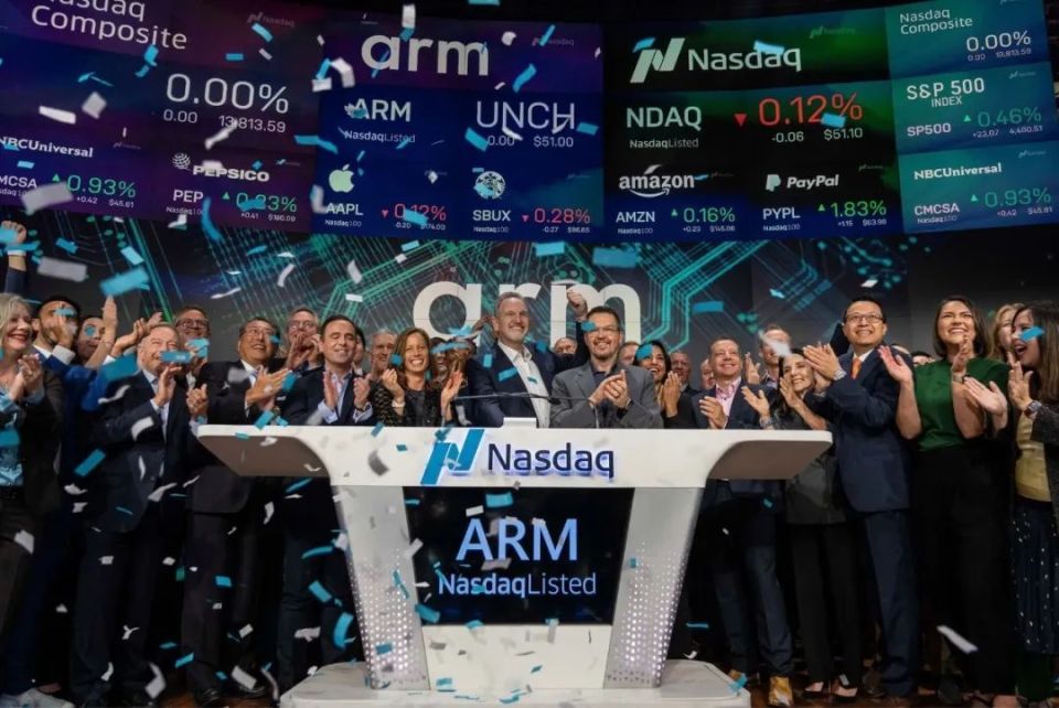 年内全球最大IPO诞生！Arm上市首日收涨近25%、市值达652亿美元_腾讯新闻