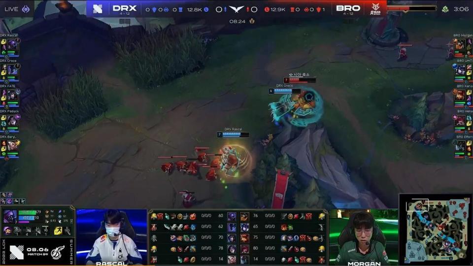 LCK夏季赛：原神哥获赛季首次POG DRX横扫BRO重燃季后赛希望_腾讯新闻