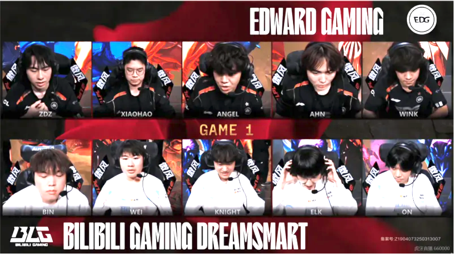 BLG战胜EDG，以全胜结束小组首轮循环！_腾讯新闻