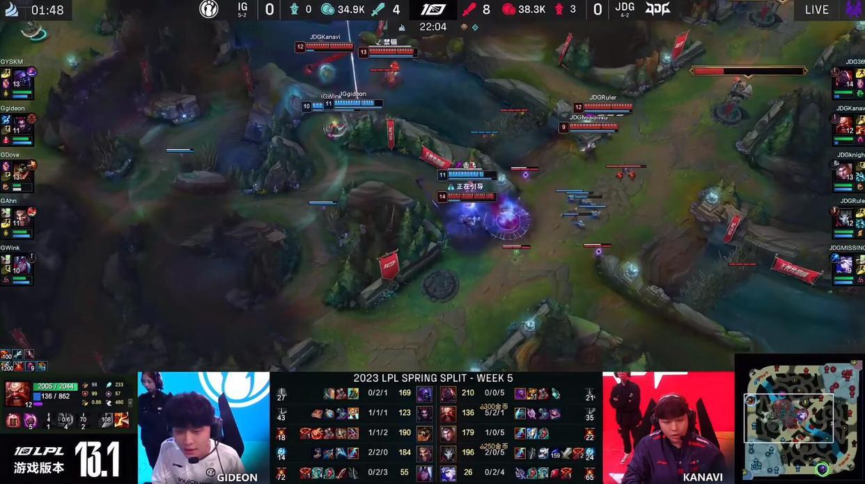 LPL春季赛：86下山！369赛恩狂秀车技 尺帝超神 JDG横扫IG