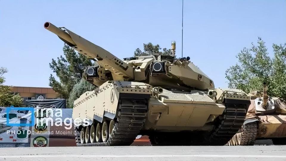 疯狂套壳！伊朗魔改美国M60老坦克，化身“苏莱曼-402”太科幻！_腾讯新闻