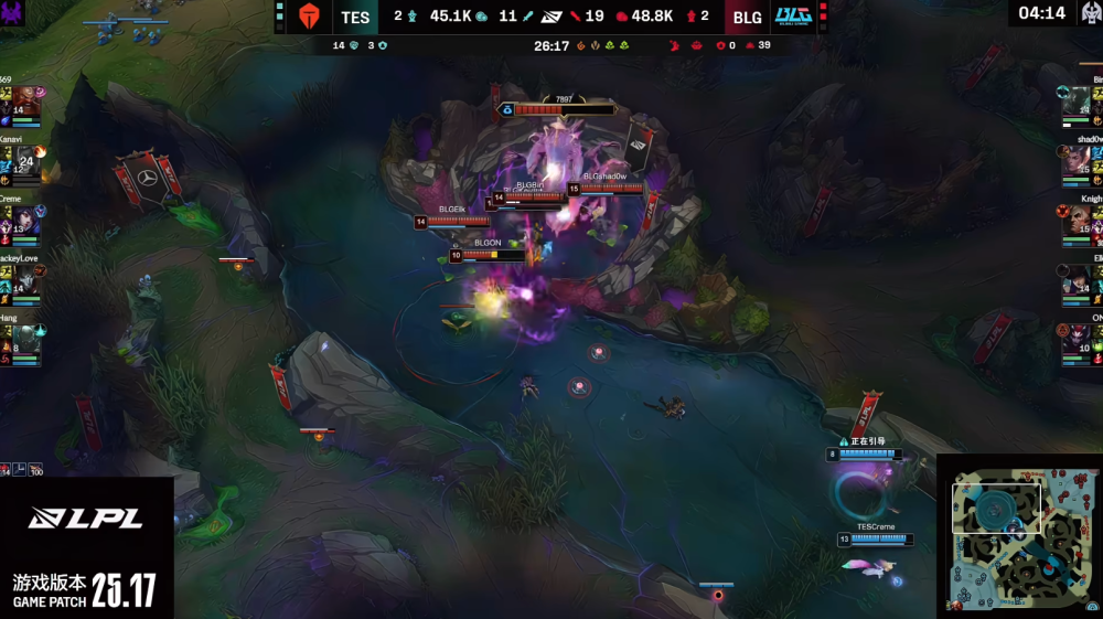 LPL季后赛：BLG3-2击败TES，晋级全球总决赛！shadow再次力挽狂澜_腾讯新闻