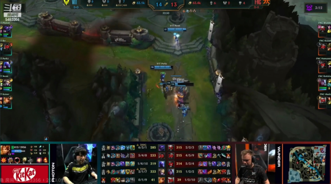 恭喜Bo！时隔715天重返赛场，首秀成功！翻盘FNC，收获观众MVP