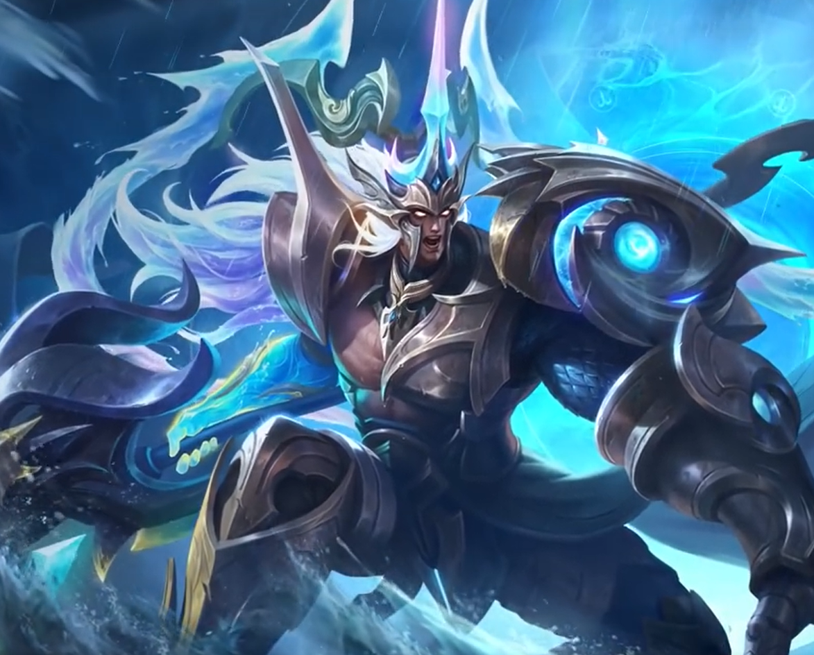 estar坦然FMVP皮肤特效曝光，吕布怒海麟威太霸气，大招很有细节