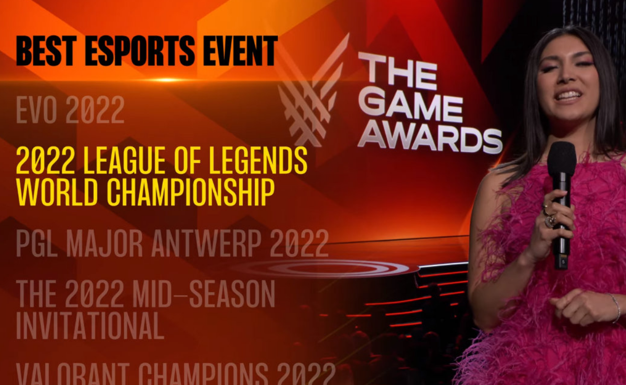 TGA2022电竞奖项出炉：英雄联盟、瓦罗兰特、LOUD战队喜获大奖