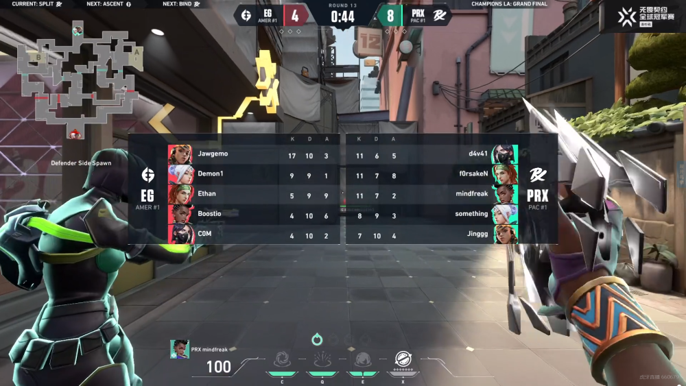 “邪恶天才”笑到最后！EG 3-1击败PRX拿下冠军赛冠军！_腾讯新闻