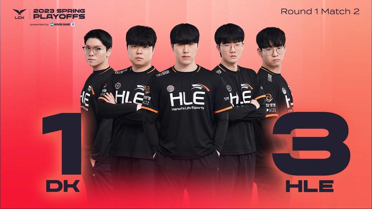 LCK春季后赛：Zeka梦回S赛永恩亚索接连暴打许秀 HLE3比1DK