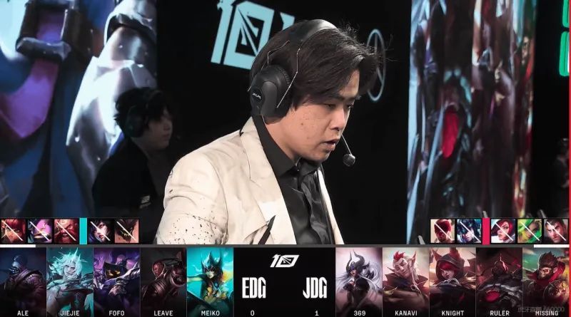 JDG零封国电，进军MSI，挺进春决！EDG大崩盘，压力给到尺帝？