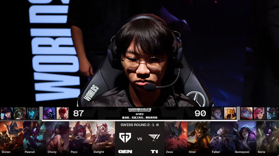 完全带不动！Faker发条打全队一半输出，T1依旧不敌GenG！_腾讯新闻