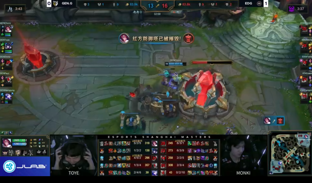 首届电竞上海大师赛落幕！EDG击败GEN夺冠，chovy带不动这群队友_腾讯新闻