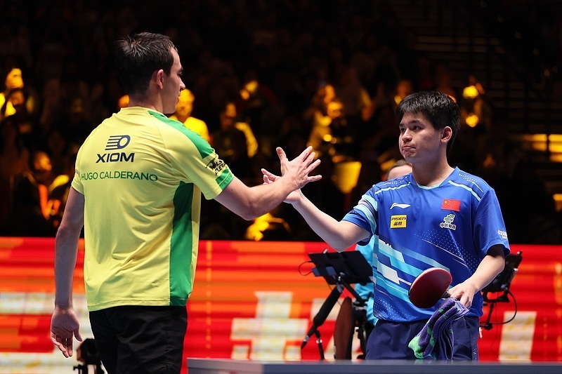 聚焦 | 南美选手首夺乒乓球三大赛冠军 雨果堪称全能型人才_腾讯新闻