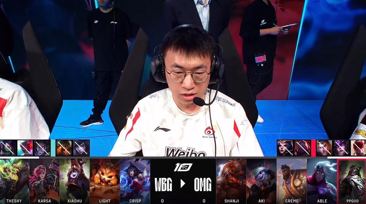 LPL春季赛：灯皇五杀泽丽单局16杀追平纪录！WBG横扫OMG！