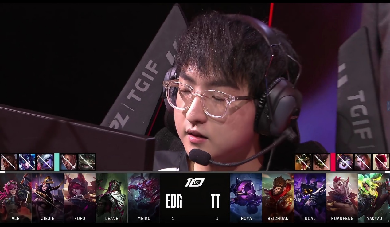 EDG险些翻车，TT运营断档，Leave完成关键反杀，提前锁定复活甲