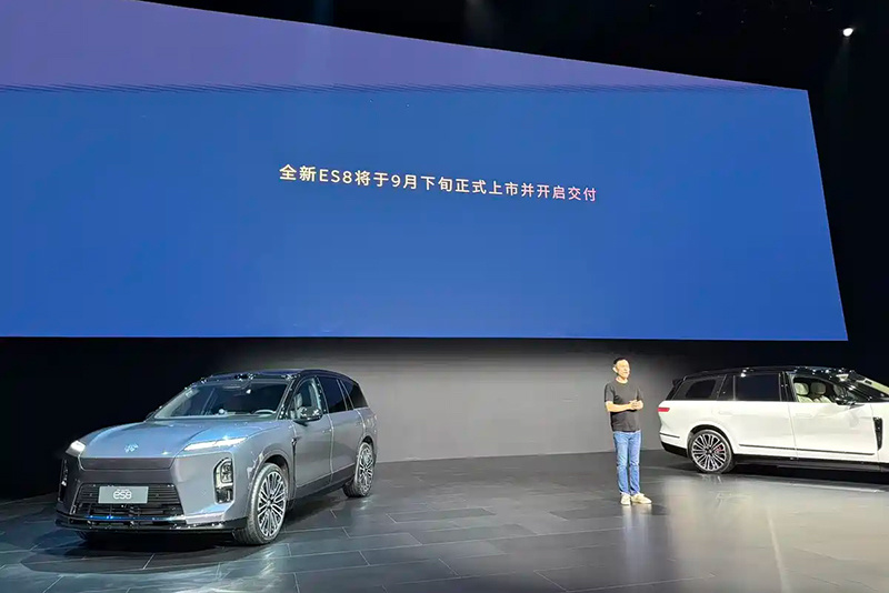 全新蔚来ES8预售：电池租赁方案30.88万元起 全面超越Model Y L_腾讯新闻