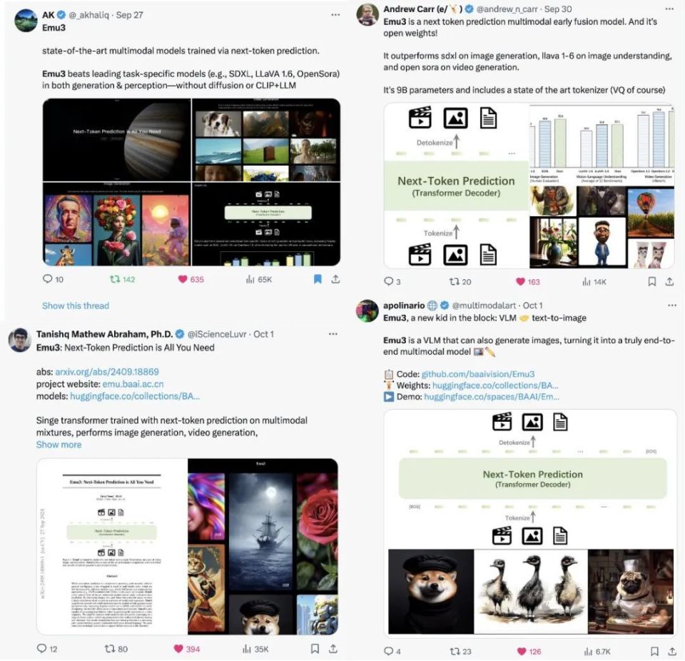 智源发布原生多模态世界模型Emu3 实现图像、文本、视频大一统_腾讯新闻