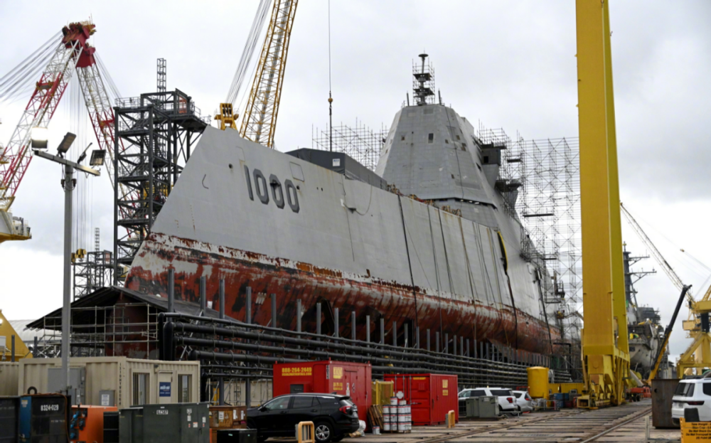 黑科技舰炮被削,换来四个大坑,最强大驱DDG1000王者归来_腾讯新闻