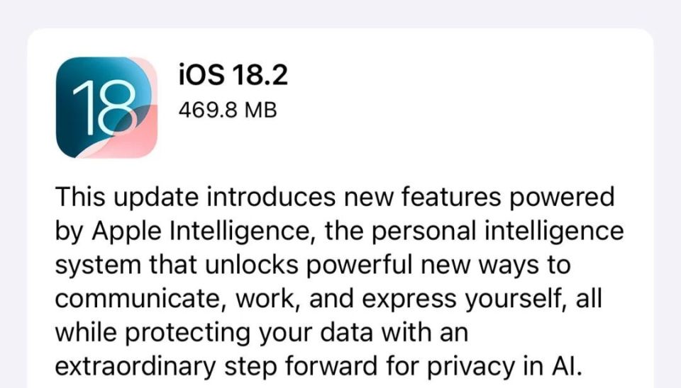 又来了！iOS18.2 RC2 最终版推出丨苹果自研基带最新消息曝光_腾讯新闻
