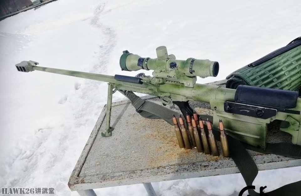 俄军ASVK大口径狙击步枪 采用无托构型 700米击穿20mm厚钢板_腾讯新闻