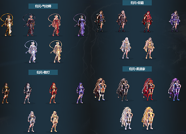 DNF：23年新春三觉时装，全职业外观展示，武器装扮站街一览_腾讯新闻