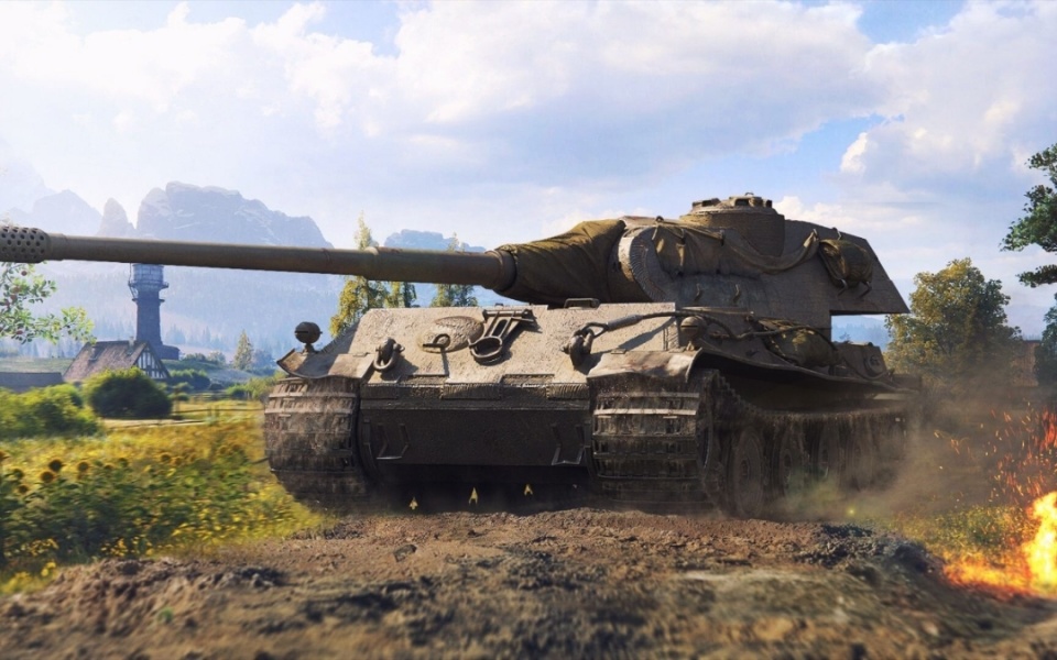 二战黑科技：解密德国VK4502(P)重型坦克_腾讯新闻