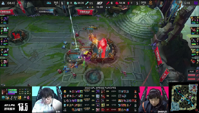 BLG3-2淘汰OMG，晋级下一轮！PPgod璐璐疯狂失误_腾讯新闻