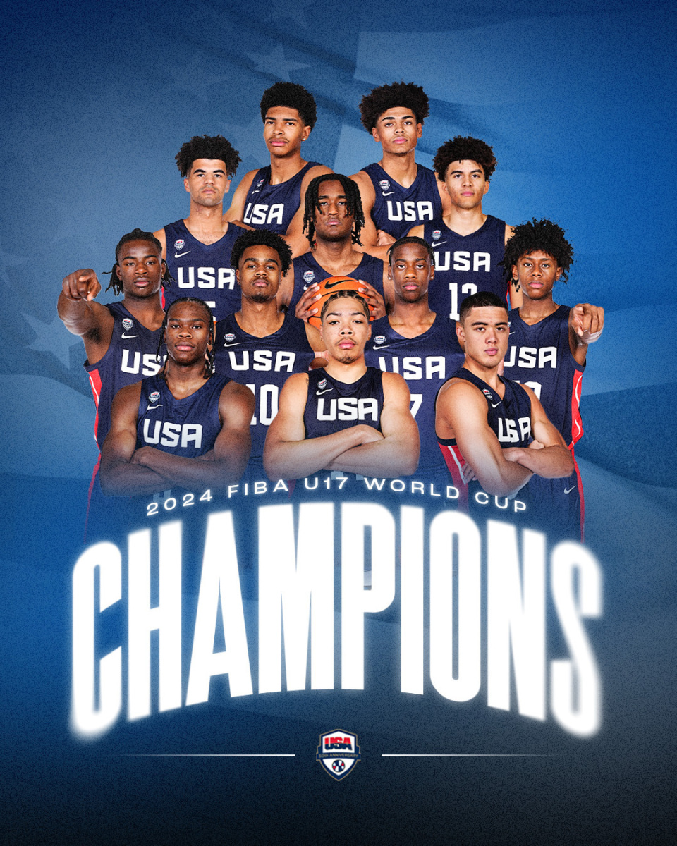 场均赢64.3分！美国男篮获U17世青赛7连冠：布泽尔之子MVP_腾讯新闻