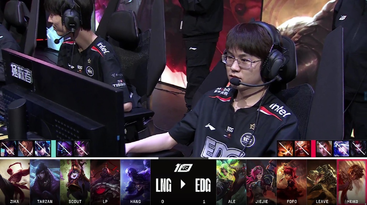 EDG清算成功，一战横扫Scout！Leave大放异彩，斩获双MVP