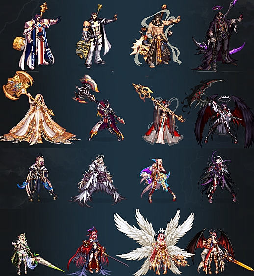 DNF：23年新春三觉时装，全职业外观展示，武器装扮站街一览