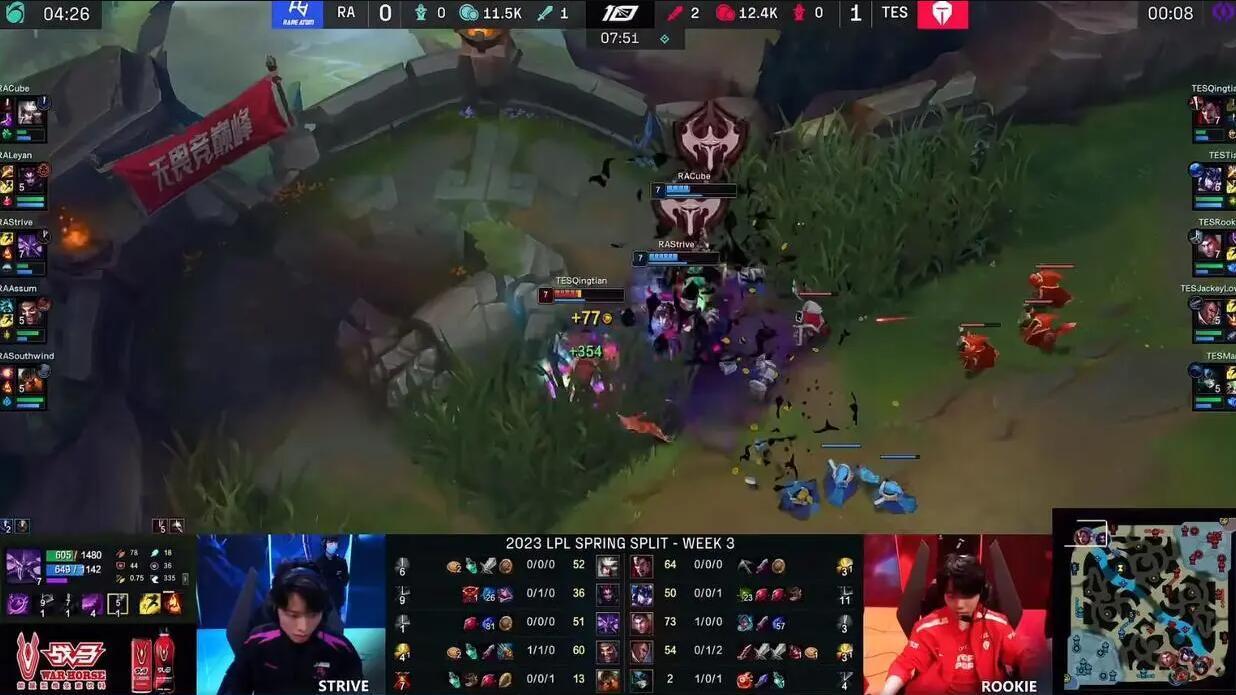 LPL春季赛第三周周最佳阵容Scout收获MVP YSKM拿到最佳新人