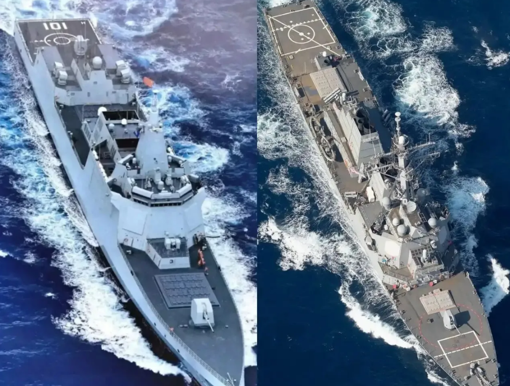 055B型驱逐舰亮相，美欧国家是如何看待的？_腾讯新闻