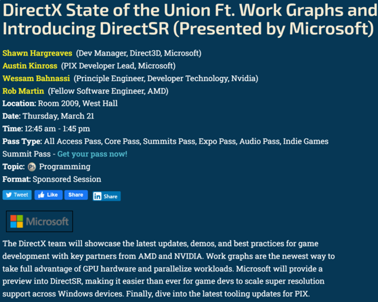 微软计划展示DirectSR：游戏帧率更高，NV与AMD都要用我的_腾讯新闻