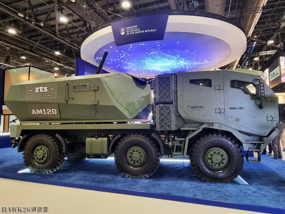 斯洛伐克国防工业集团AM120自行迫击炮 全自动炮塔 超高战斗效能_腾讯新闻
