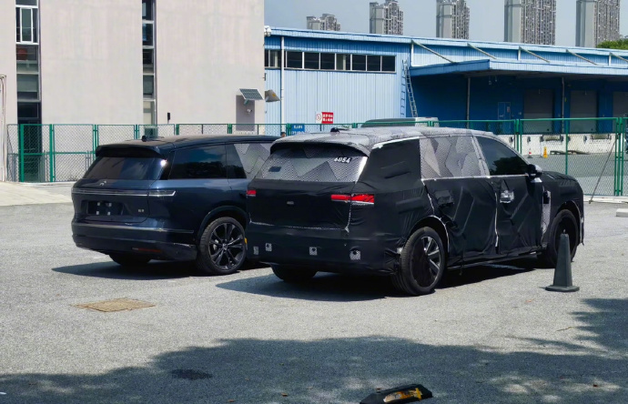 蔚来ES9旗舰SUV谍照曝光，车身尺寸超ES8，预计明年上半年发布_腾讯新闻