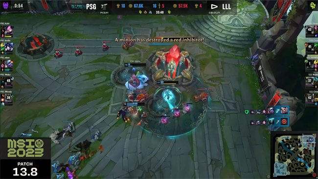 Junjia完美节奏军训上路主导比赛，PSG 2-0横扫LLL会师GG_腾讯新闻