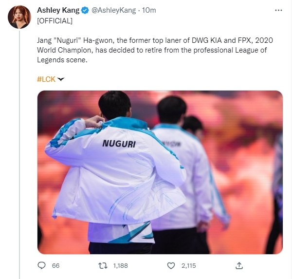 转会汇总：小天续约牛宝退役，JKL有望搭档职业生涯最强辅助