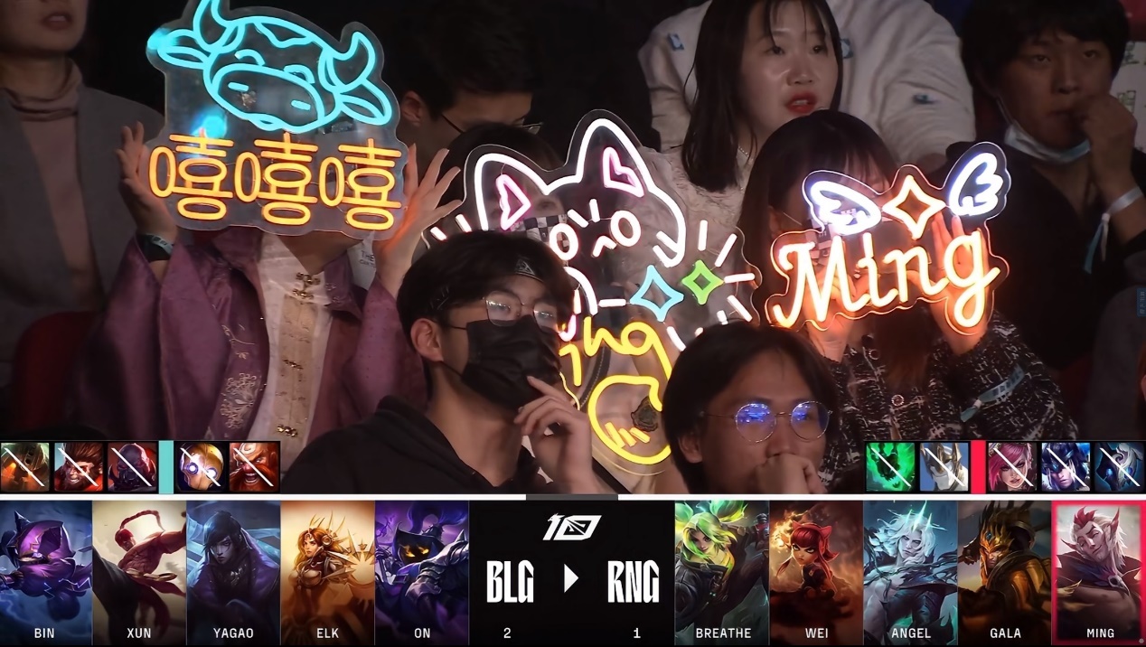 击败RNG后，Xun赛后表情图火了，双眼含泪环顾四周，不愿意离场