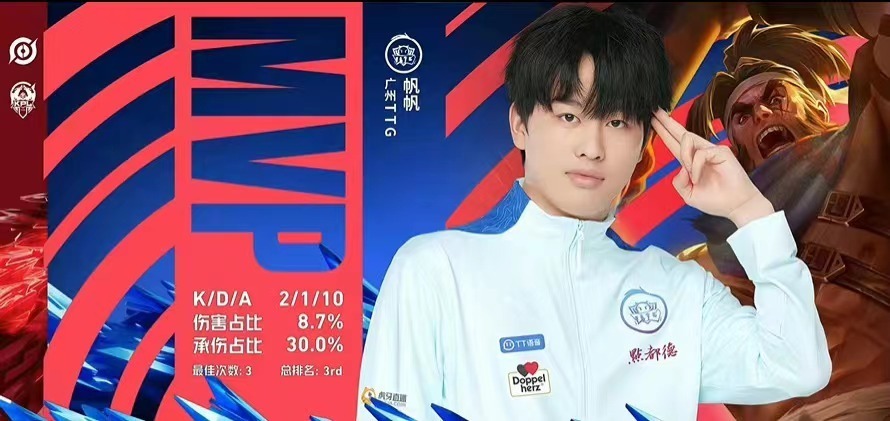 帆帆3连MVP，把TTG强行拖出B组，刺痛回忆起与帆帆走过的艰苦岁月_腾讯新闻