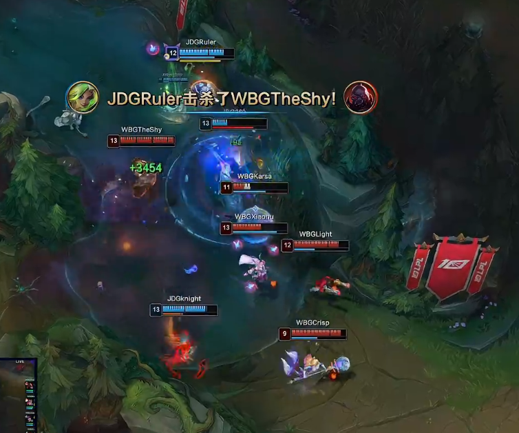 WBG战胜JDG，小虎立大功，the shy反而成队伍累赘