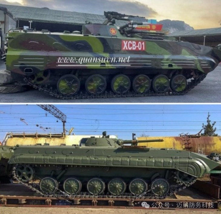 越南推出国产 XCB01 现代化版苏联 BMP-1 步兵战车_腾讯新闻