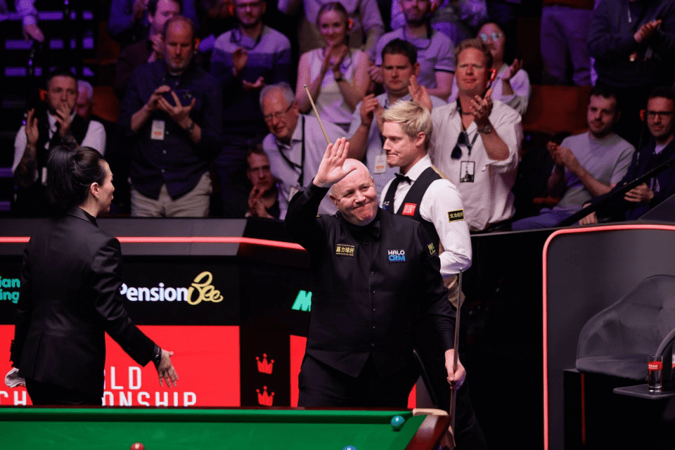 希金斯：没想到又回到单桌赛制了；心态转变对我帮助很大_腾讯新闻