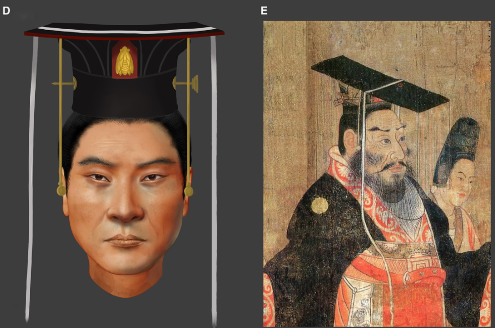 复旦大学：利用提取的古DNA，还原了这位皇帝的真实面貌，并给出了 - 史海钩沉
