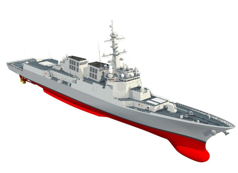 韩国海军第3艘“正祖大王”级驱逐舰已开始建造 配备88个垂直发射单元_腾讯新闻