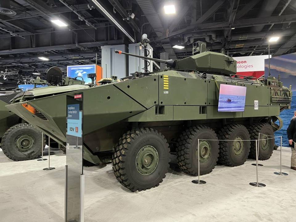 美国海军陆战队即将装备ACV-30两栖战车 配备30毫米火炮提供火力_腾讯新闻
