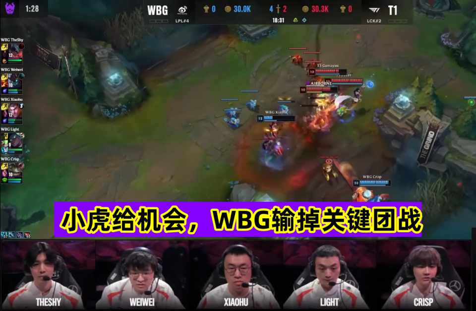 WBG决赛语音公布，Theshy全程安慰队友，WeiWei“指责”小虎_腾讯新闻