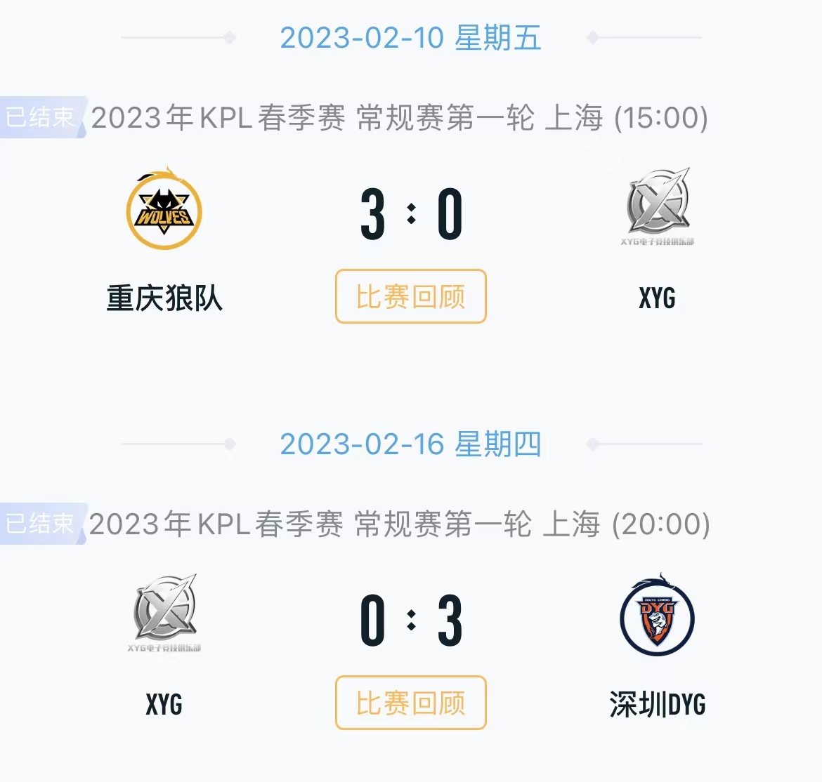 XYG或迎9连败直接锁定B组：打DYG连1小局都赢不了，打KSG就更难